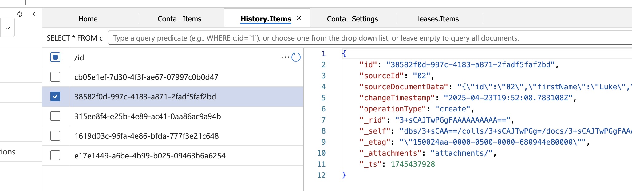 Azure Cosmos DB Change Feed Intro